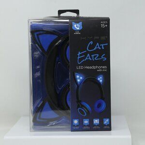 Hype | Headphones | Hype Wired Pink Led Cat Ear Headphones With 35mm Jack Plug | Poshmark